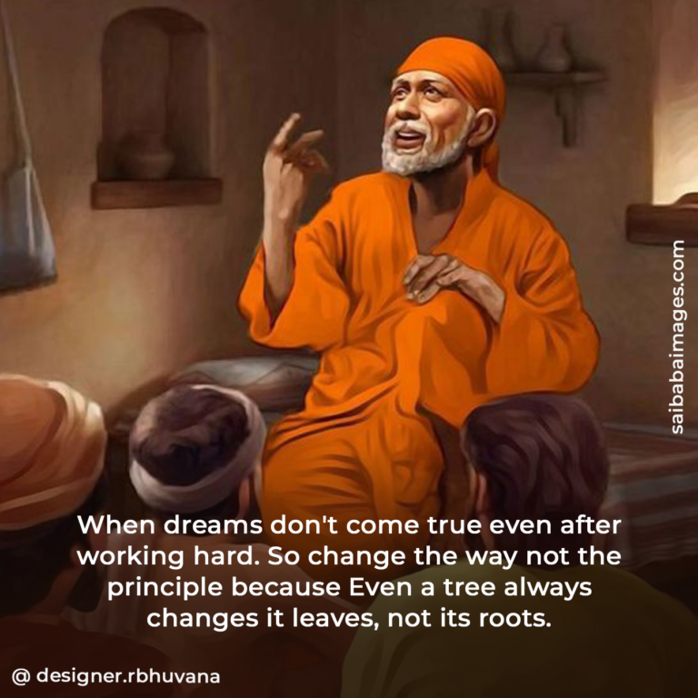 70+ Sai Baba Blessing Quotes Images For Free Download