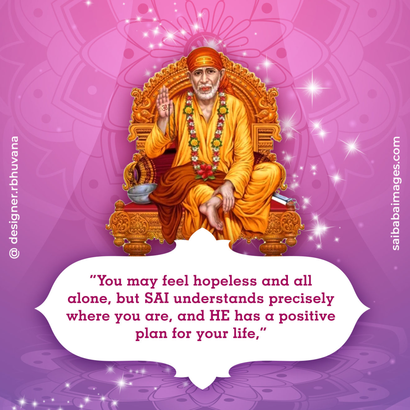 70+ Sai Baba Blessing Quotes Images For Free Download